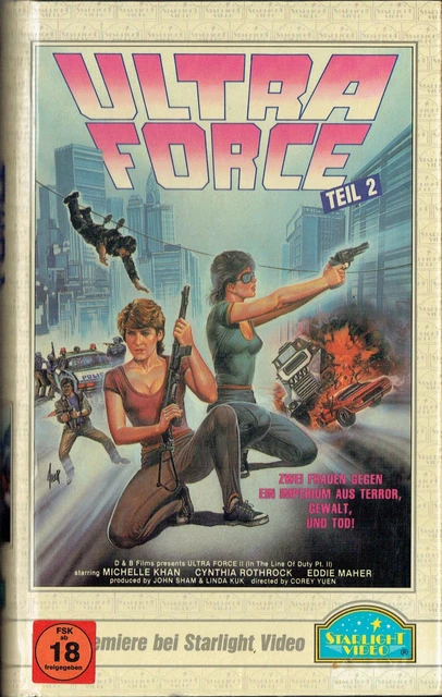 (FSK 18) VHS Videokassette - Ultra Force 2 - Michelle Khan, Cynthia ...