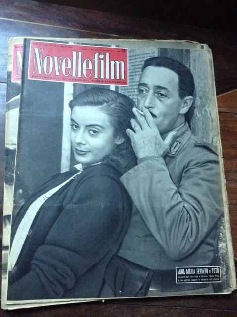 NOVELLE FILM N°378 1955 Anan Maria Ferrero E Toto’ - Toto’ E Carolina ...