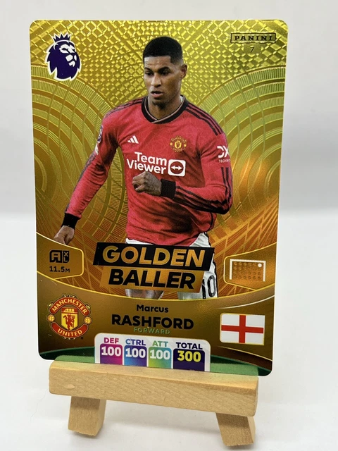 PANINI PREMIER LEAGUE 2024 Golden Baller Marcus Rashford £8.99 ...