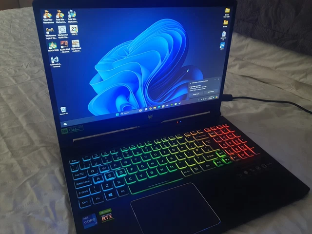 ACER PREDATOR HELIOS 300 Rtx 3060 16gb 15inch Gaming Laptop I7 11th Gen ...