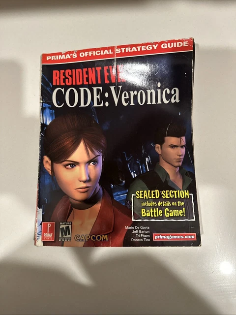 RESIDENT EVIL CODE: Veronica Prima's Official Strategy Guide $19.99 ...