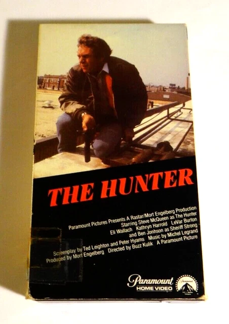 THE HUNTER - 1980 - Steve McQueen - LeVar Burton VG condition Rare! £5. ...