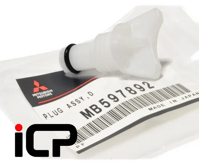 GENUINE RADIATOR PLASTIC Drain Plug Fits: Mitsubishi L200 K74 B40 2.5 ...