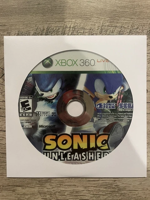 SONIC UNLEASHED; LOOSE Disc (Microsoft Xbox 360, 2008) £15.63 - PicClick UK
