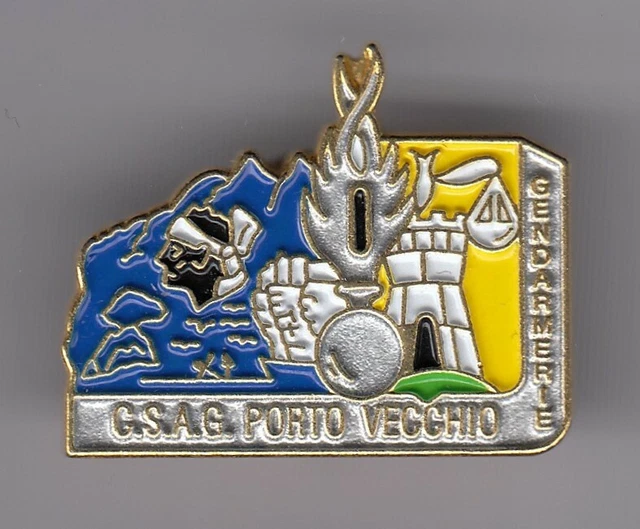 RARE PINS PIN'S .. Gendarmerie Nationale Csag Porto Vieccho Corse Corsica ~Eo EUR 4,99 - PicClick FR