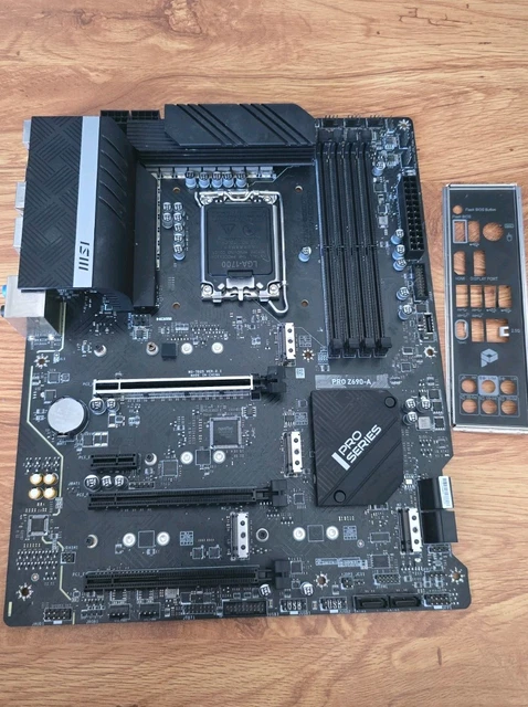 MSI PRO Z690-A Motherboard LGA 1700 ATX DDR5 - Tested & Working Perfect ...