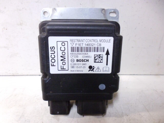 GENUINE FORD FOCUS Airbag Control Module 2015 2016 2017 F1Et-14B321-Cb ...