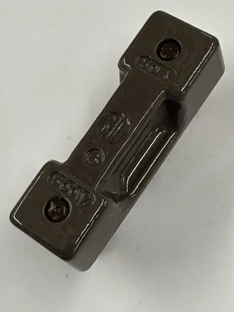 BILL SWITCHGEAR COMPLETE Re-Wireable Ceramic Fuse Carrier No 6 Fuse ...