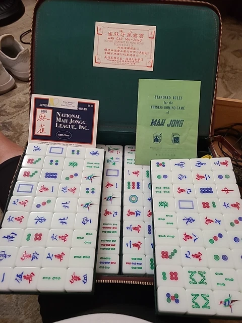 VINTAGE HONG KONG Majong Ma Jong Set WAN CAR 144 Tiles in Case £79.15 ...