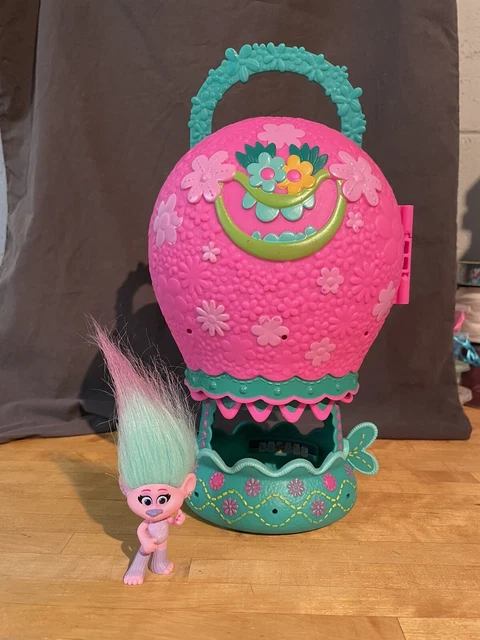 DREAMWORKS TROLLS WORLD Tour Tour Balloon, Toy Playset with Poppy Doll ...