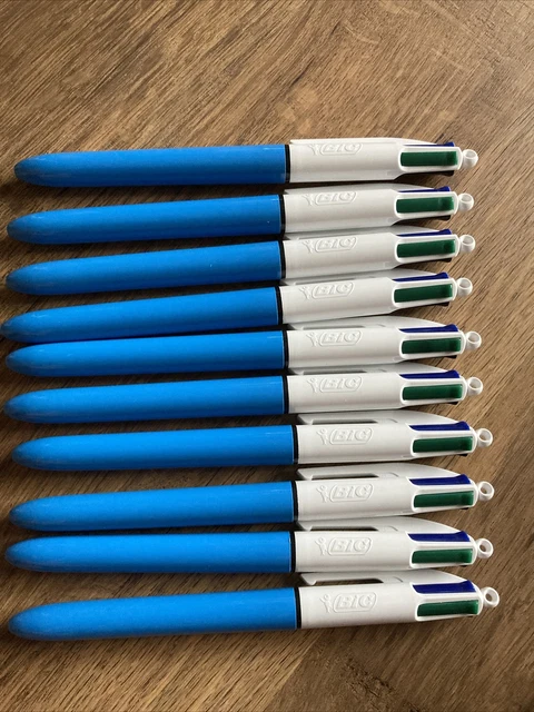 BIC 4 COLOUR Original Retractable Pen, 4 Colours In 1 Pen, 1.0mm Nib ...