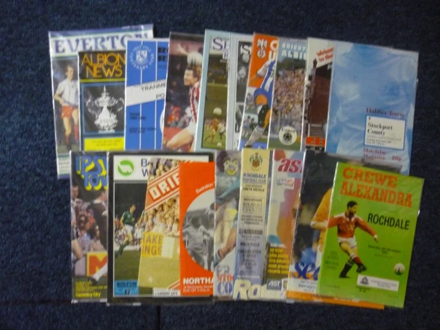 BUNDLE OF20 PROGRAMMES from the 80s & 90s £2.50 - PicClick UK