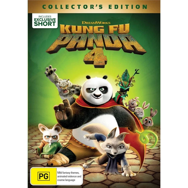 KUNG FU PANDA 4 (DVD, 2024) NEW $20.99 - PicClick AU