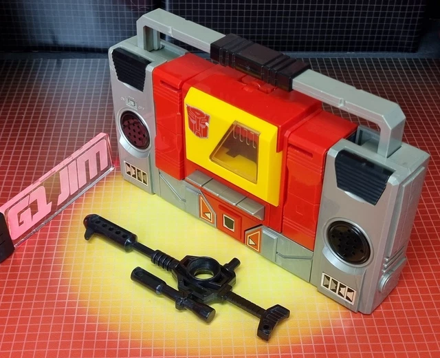 VINTAGE HASBRO TRANSFORMERS G1 Autobot Boombox Communicator Blaster ...