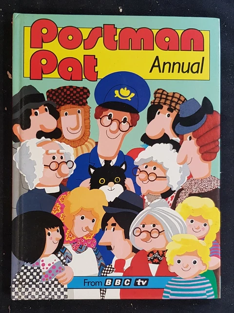 POSTMAN PAT ANNUAL - 1986 - BBC - Woodland Animations Ltd £20.00 ...