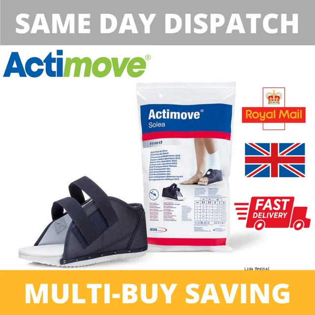ACTIMOVE SOLEA POST-OP Surgery Plaster Cast Shoe Cover Breathable ...