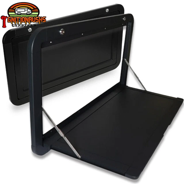 CARAVAN TABLE FOLDING Picnic Camping Motorhome Outdoor Tables Locked ...