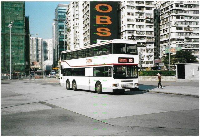 HONG KONG KOWLOON Motor Bus Dennis Dragon AD91 FH2202 Photograph RT1760 ...
