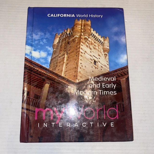 PEARSON MYWORLD INTERACTIVE California History Textbook Grade 6 $70.21 ...