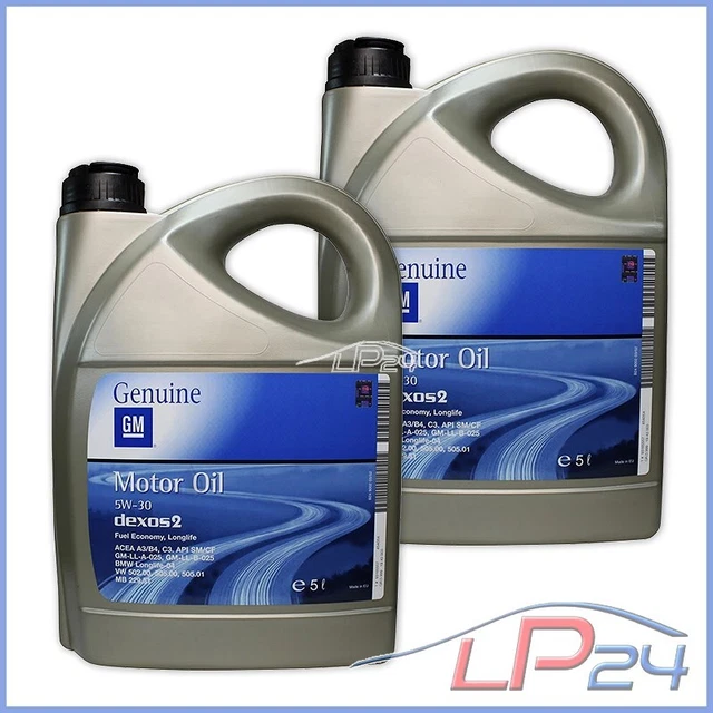 HUILE MOTEUR ORIGINAL GM pour Opel 8L 5W30 Dexos2 Longue Durée EUR 77 ... HUILE MOTEUR ORIGINAL GM pour Opel 8L 5W30 Dexos2 Longue Durée EUR 77 ...