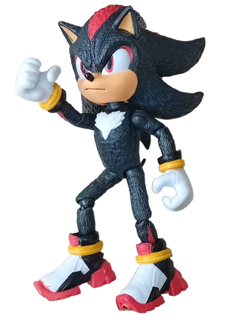 SONIC THE HEDGEHOG SHADOW 6" Action Figure ~ JAKKS / SEGA Sonic Movie 3 ...
