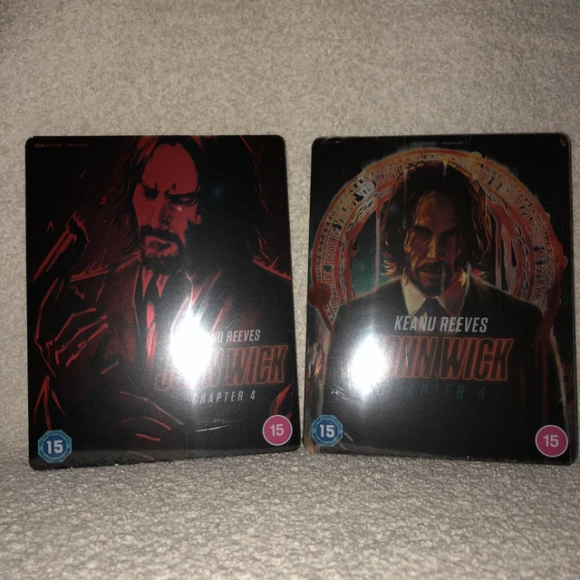 JOHN WICK: CHAPTER 4 4k Uhd Blu Ray Steelbook Exclusive x 2, Limited Etd In Hand EUR 115,94 ...