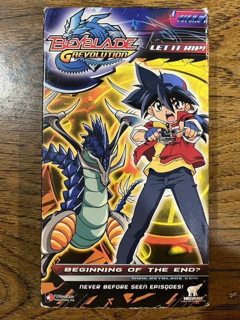BEYBLADE G REVOLUTION Beginning Of The End? VHS Anime FUNimation £1.87 ...