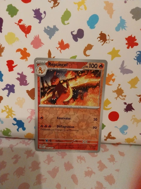 CARTE POKÉMON - REPTINCEL REVERSE 005/165 ECARLATE ET VIOLET MEW 151 CARTE NEUVE EUR 2,00 ...