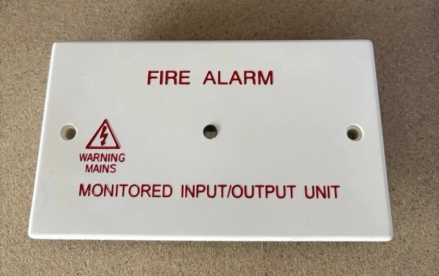 PROTEC 6000/MICCO MONITORED Input/Output Interface Unit Fire Alarm £18. ...
