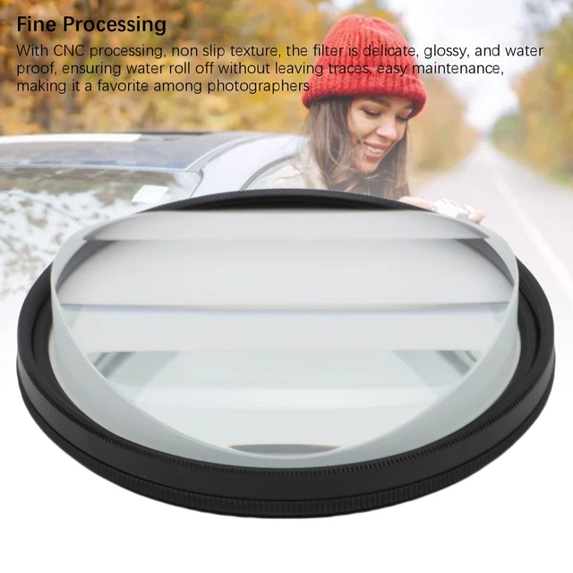 58MM CAMERA FILTER Foreground Blur Centerfield Motion Effect Filter For ...