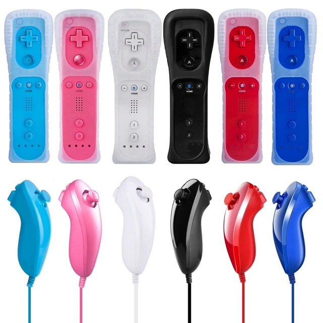 REMOTE FERNBEDIENUNG CONTROLLER, Nunchuk ver. Farben - Nintendo Wii ...