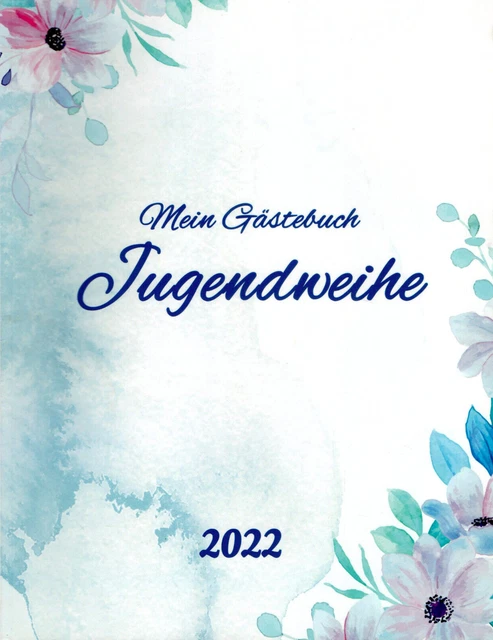 MEIN GÄSTEBUCH JUGENDWEIHE 2022, Geschenkidee EUR 1,00 - PicClick DE
