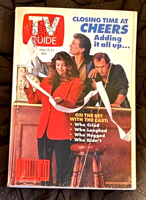 TV GUIDE MAGAZINE 15-21 mai 1993 Cheers Ted Danson 081617nonjhe EUR 13 ...