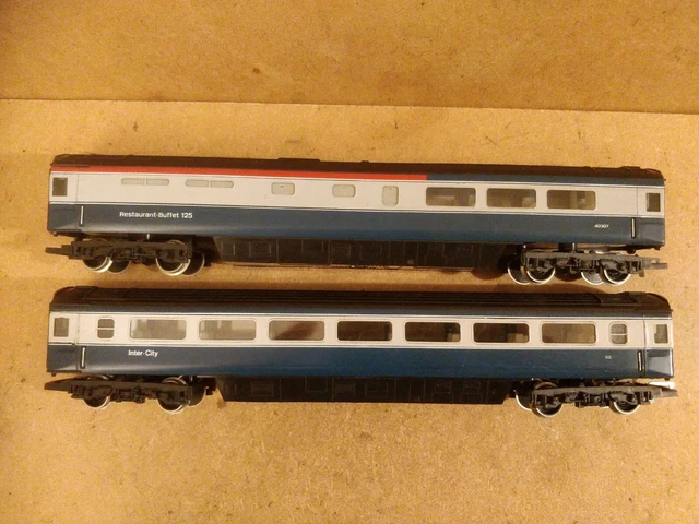 2 HORNBY BR Mk3 InterCity 125 Coaches - 00 Gauge. £24.99 - PicClick UK
