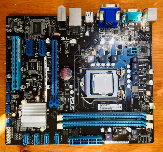ASUS P8H61-M BM6620 INTEL 1155 DDR3 MAINBOARD, i3 CPU & I/O SHIELD £35. ...