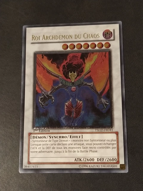 YU-GI-OH ! - Roi Archdémon du Chaos - TSHD-FR041 - Ultimate Rare EUR 15,90 - PicClick FR
