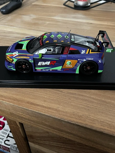 MENG AUDI R8 LMS EVA RT Test Type / Scale 1:24 - fertig gebaut EUR 40 ...