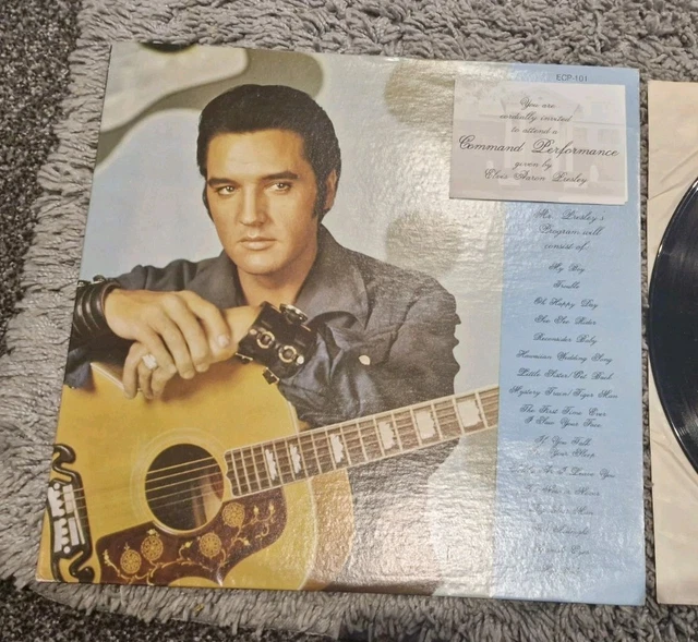 ELVIS PRESLEY LP Command Performance Super Example £21.43 - PicClick UK