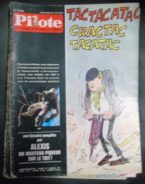 PILOTE N° 548 7 mai 1970 Bande dessinée BD Alexis Reiser Ratheau Clavé ...