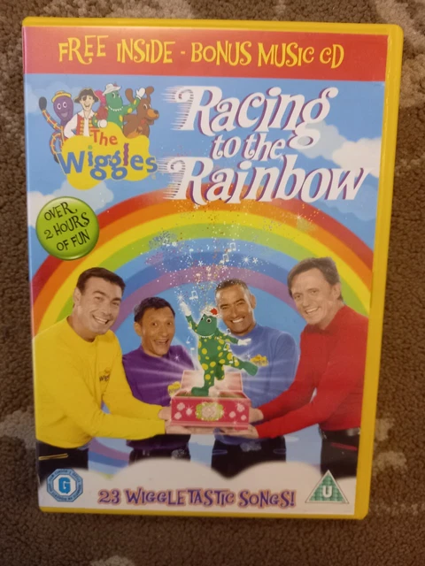 WIGGLES RACING TO The Rainbow Dvd Kids Includes Bonus Cd £16.99 ...