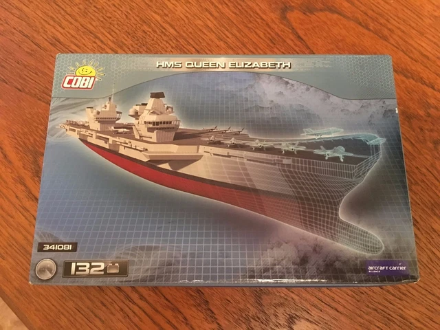 HMS QUEEN ELIZABETH model kit by COBI for corporate distribution only £ ...