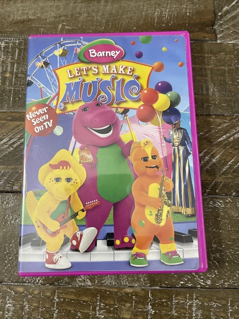BARNEY - LETS Make Music (DVD, 2006) $8.68 - PicClick CA