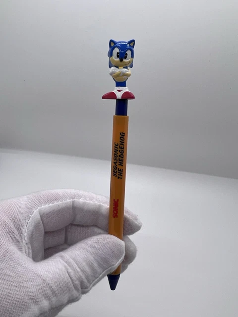 VINTAGE SEGA SONIC The Hedgehog Ball Point Pen 1991 Japan Figure Toy ...