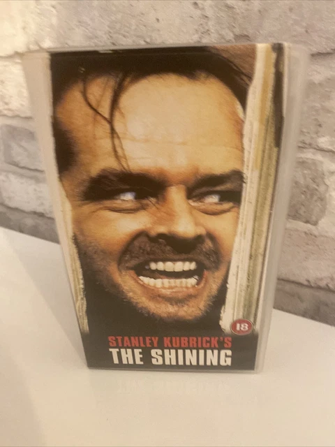 THE SHINING VHS Stephen King Stanley Kubrick Jack Nicholson £9.99 - PicClick UK