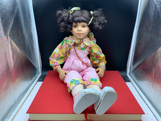 POUPON DE COLLECTION Porcelaine Poupée 58 Cm. Parfait État EUR 30,77 - PicClick FR