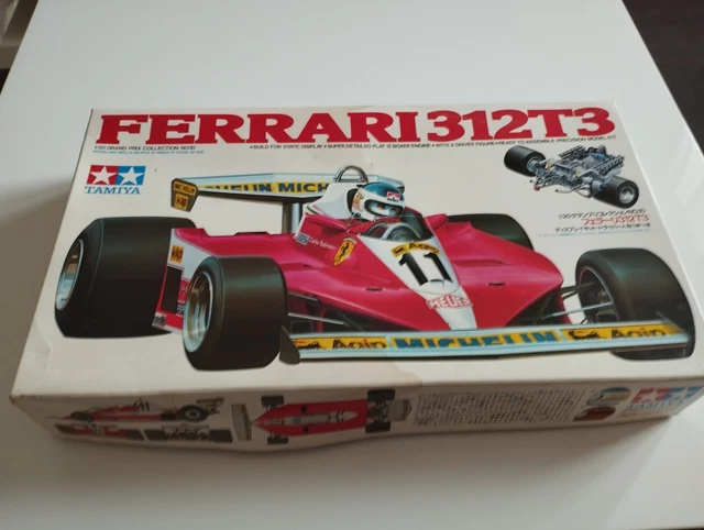 MAQUETTE TAMIYA VINTAGE Ferrari 312T3 boite mint model kit 1/20 EUR 40 ...