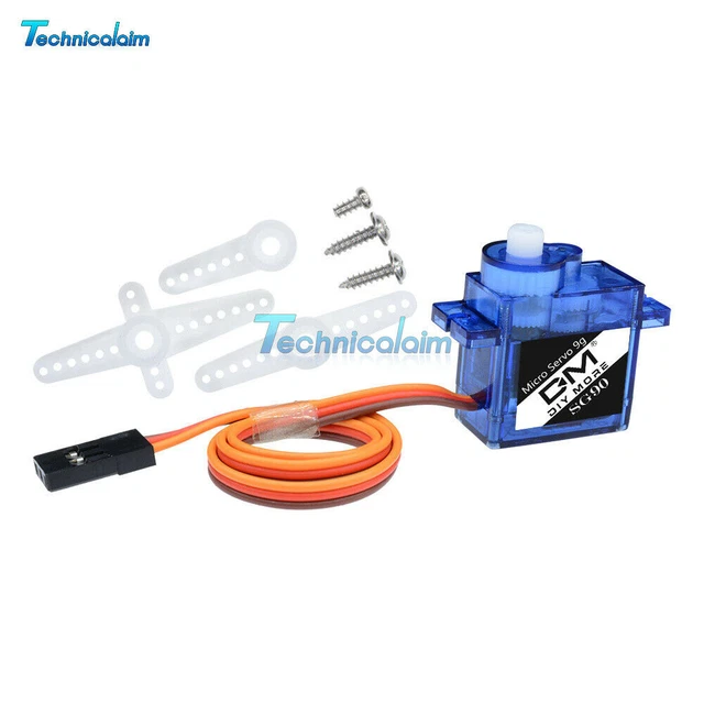 SG90 9G MICRO Servo Motor RC Robot Arm Helicopter Airplane Remote ...