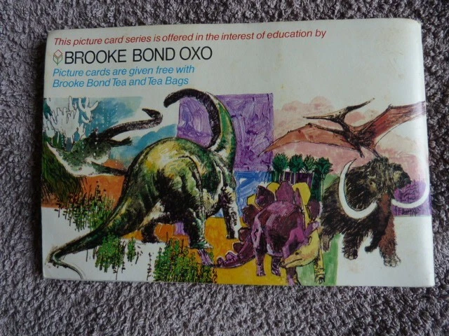 COMPLETE SET OF Prehistoric Animals Cards Album £1.99 - PicClick UK