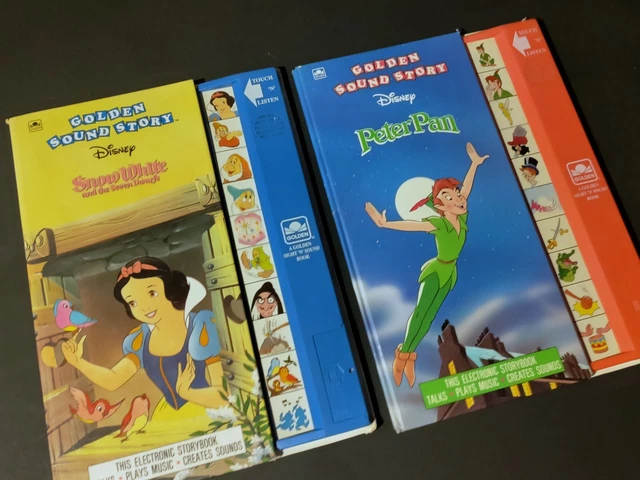 GOLDEN SOUND STORY Disney Peter Pan & Snow White Bundle. £19.62 ...