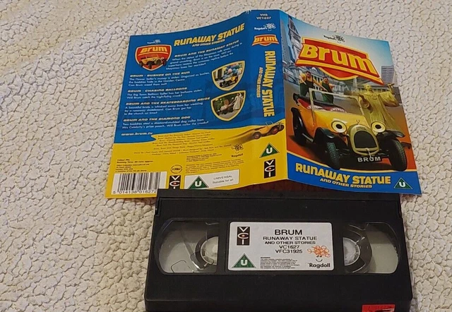 BRUM - RUNAWAY Statue - VHS VIDEO TAPE - Cult Classic $24.99 - PicClick AU
